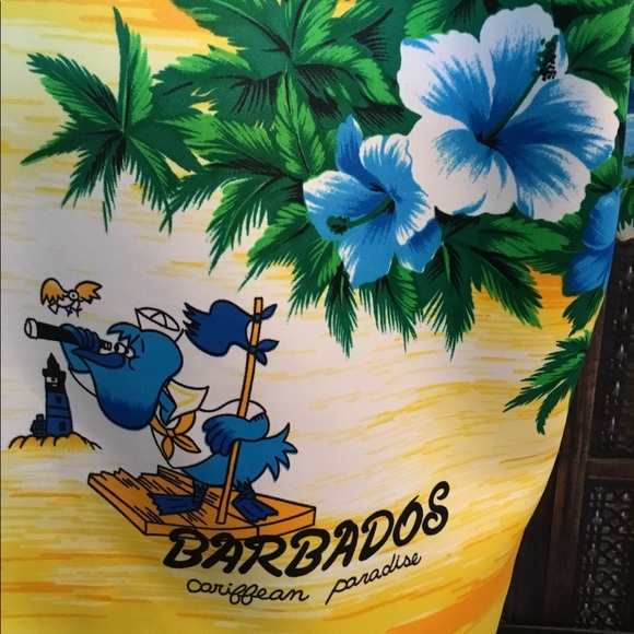 Globert | Shirts | Vintage Globert Garment Of Barbados | Poshmark
